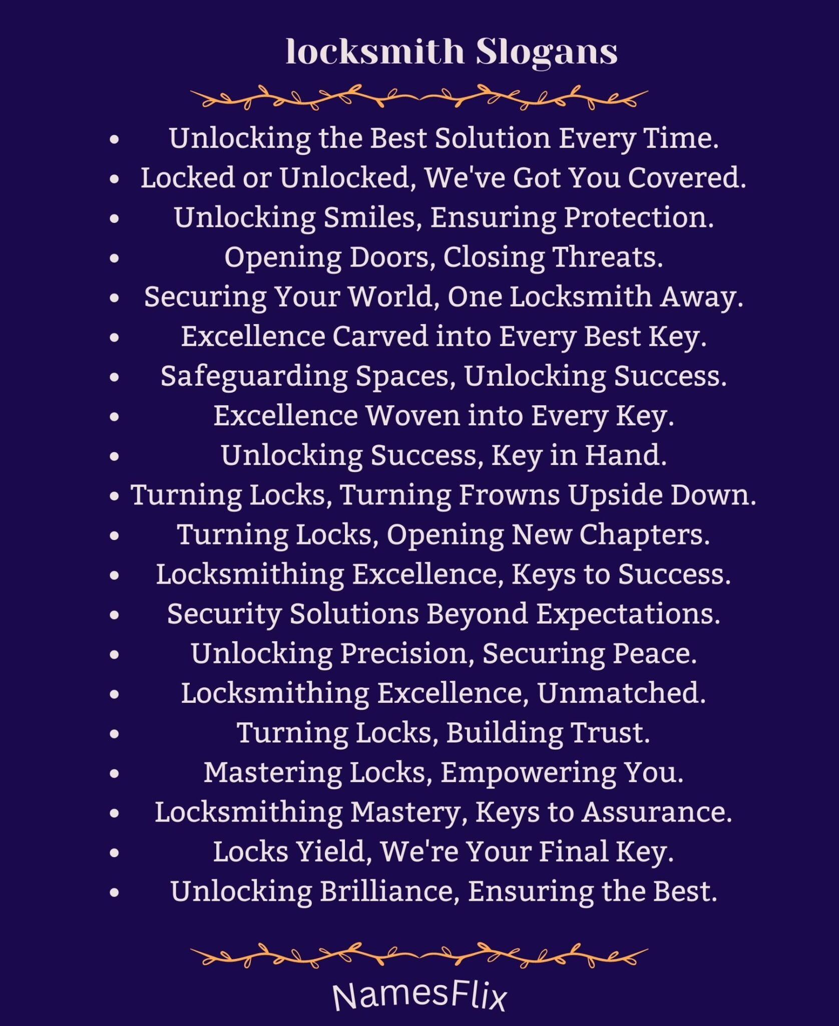 505+ Creative Locksmith Slogans for Unlocking Impact