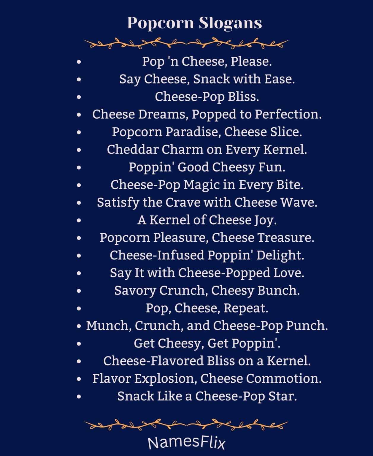 840+ Best Popcorn Slogans Ideas for Movie Nights